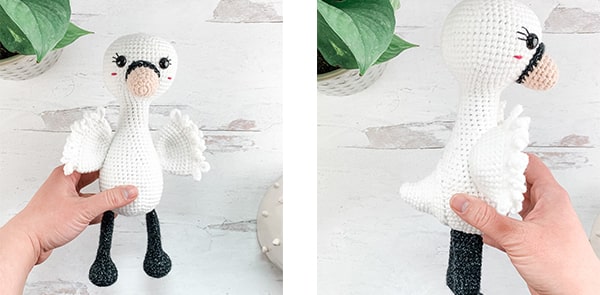 Free Crochet Swan Pattern - Grace and Yarn
