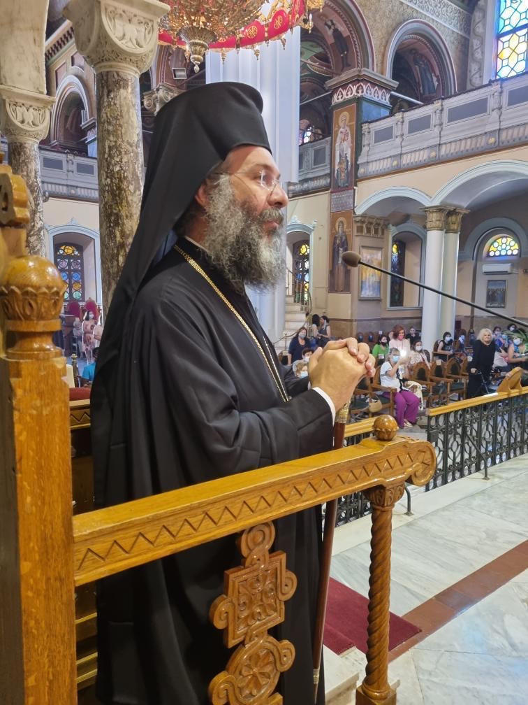 Ο Μέγας Πρωτοσύγκελλος Θεόδωρος στον Μητροπολιτικό Ναό Αγίου Μηνά ...