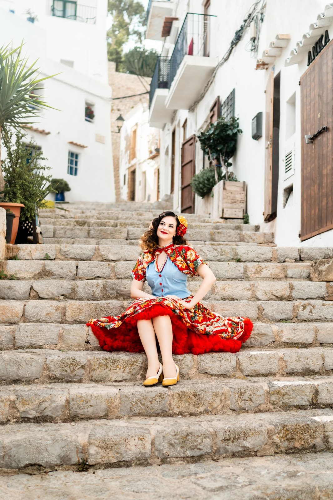 1950s Spanish Rose Outfit | Ms1940McCall