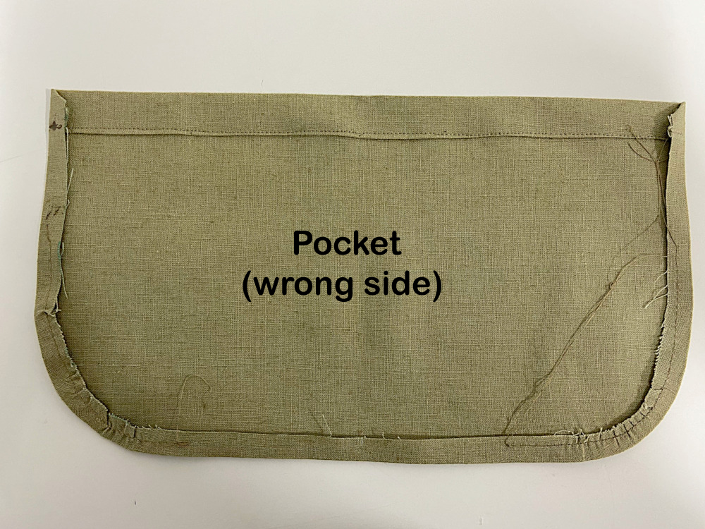 Sewing tutorial-4. Pocket