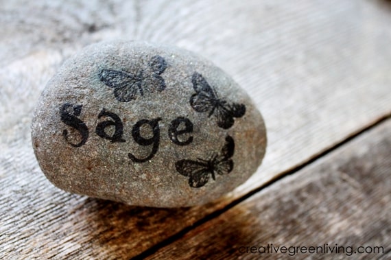 How to Use Stamps to Paint Rocks - I Love Painted Rocks