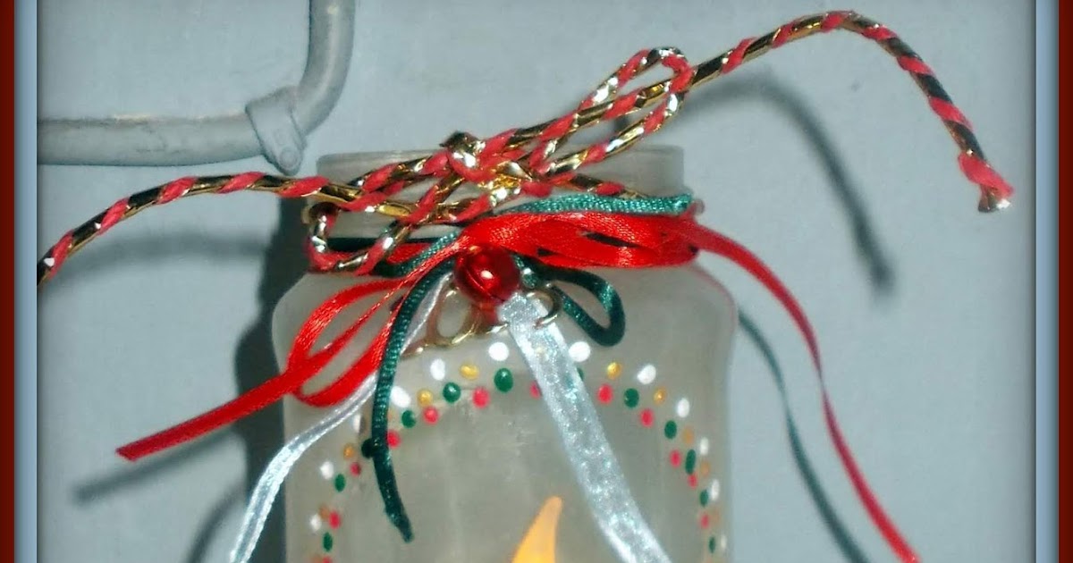 lila365idees: ΤΑ ΒΑΖΑ ΠΟΥ ΕΓΙΝΑΝ ΦΑΝΑΡΑΚΙΑ (THE JARS WHO MADE LANTERNS)