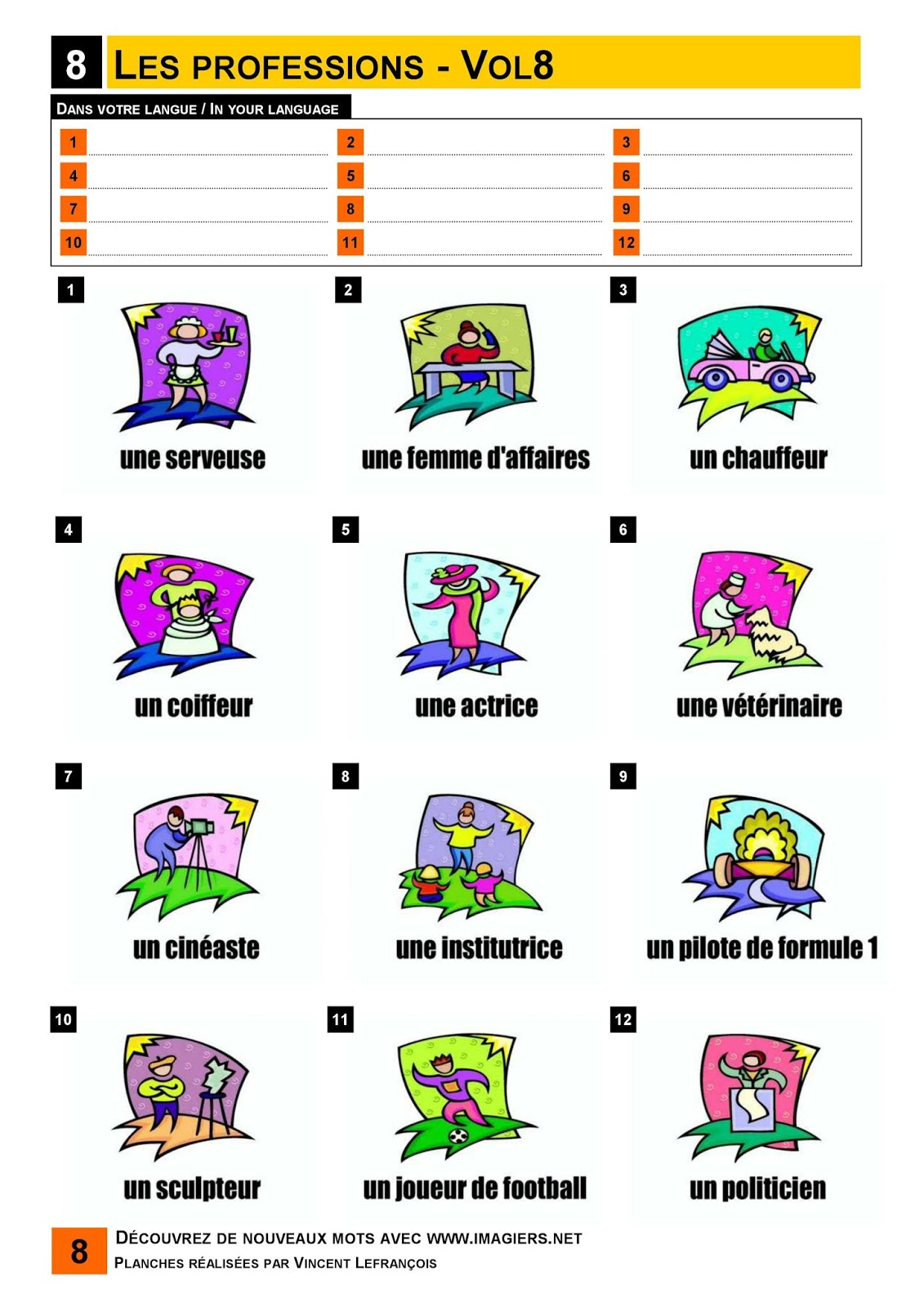 TICs en FLE: Les métiers : quelques ressources pour travailler en cours ...