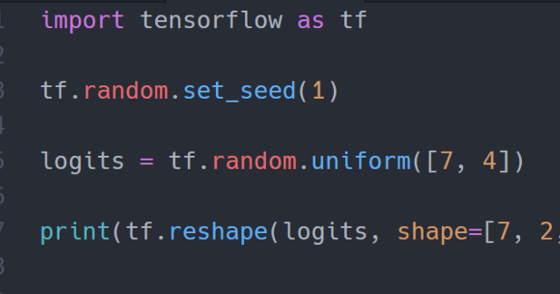 tensorflow tf.reshape():별빛 연구소(Starlight Lab)