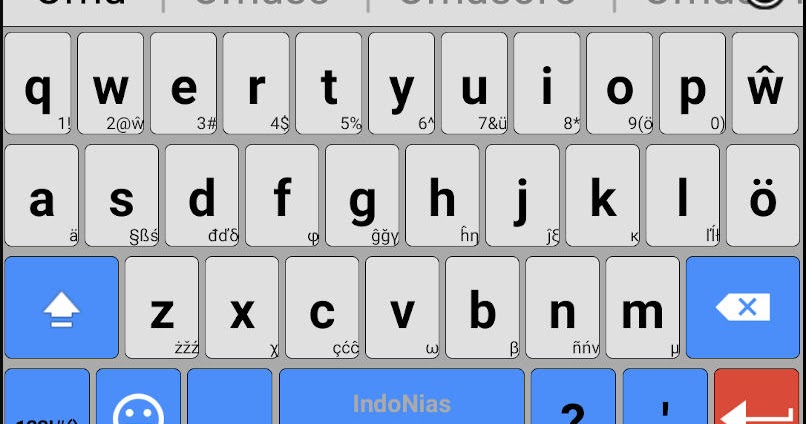 [AnySoftKeyboard] Tips Membuat Keyboard Indonesia-Nias Nyaman Mengetik