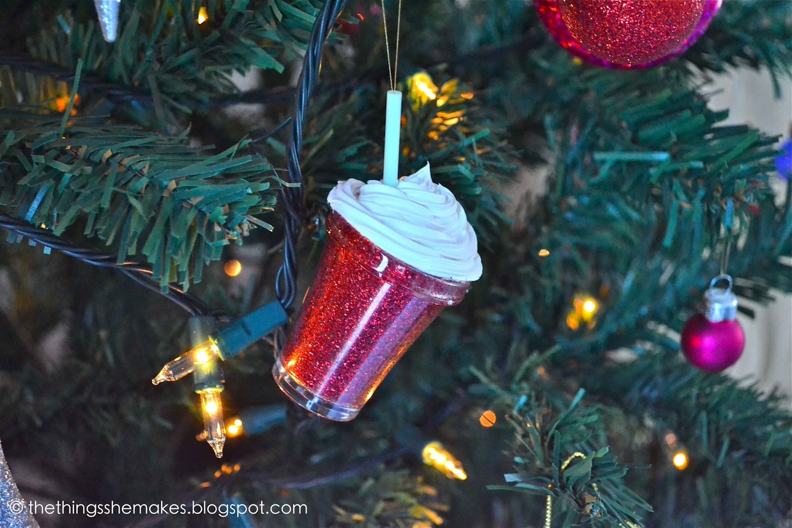 DIY Decor // Frappuccino Coffee Cup Decorations | The Things She Makes