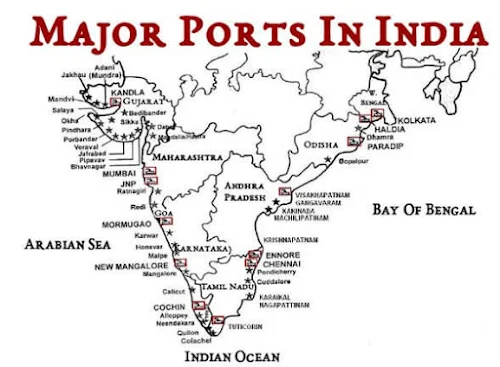 Major Sea Ports in India