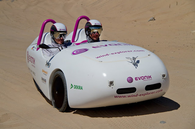 Just A Car Guy: Wind Explorer. This wind-powered electric automobile ...