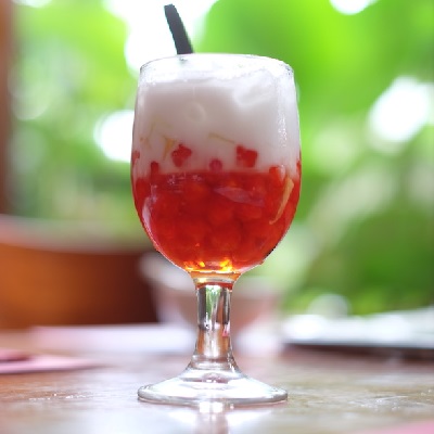 Resep Es Merah Delima Dan Cara Membuatnya - Lumbung Resep