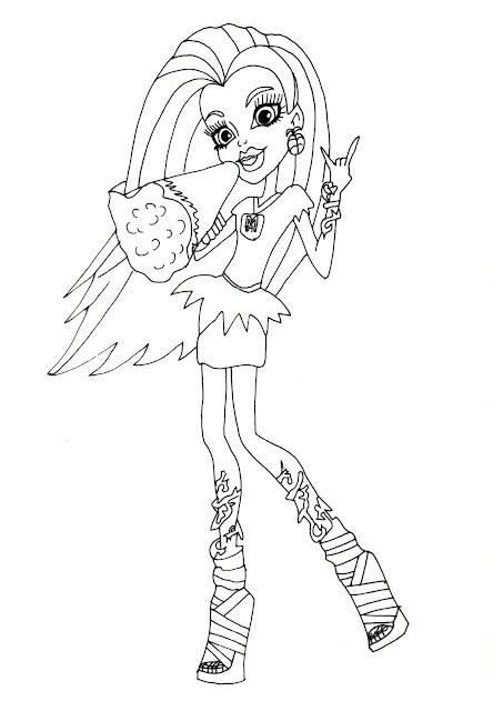 Monster High Coloring Pages