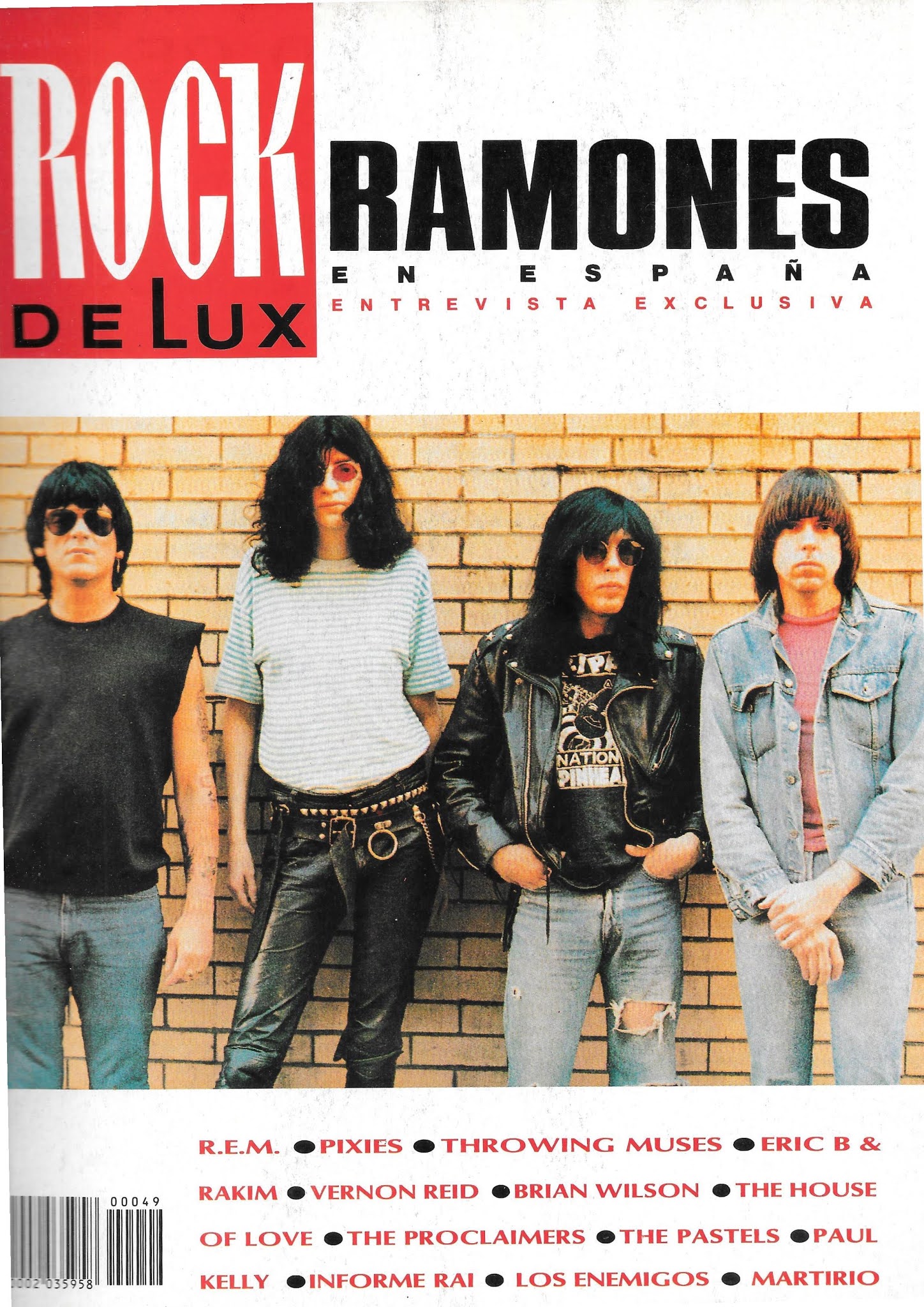SPANISH BOMBS: Ramones en España -Rock de Luxe Febrero 1989 + Rockopop ...