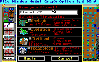 The Collection Chamber: SIMEARTH: THE LIVING PLANET