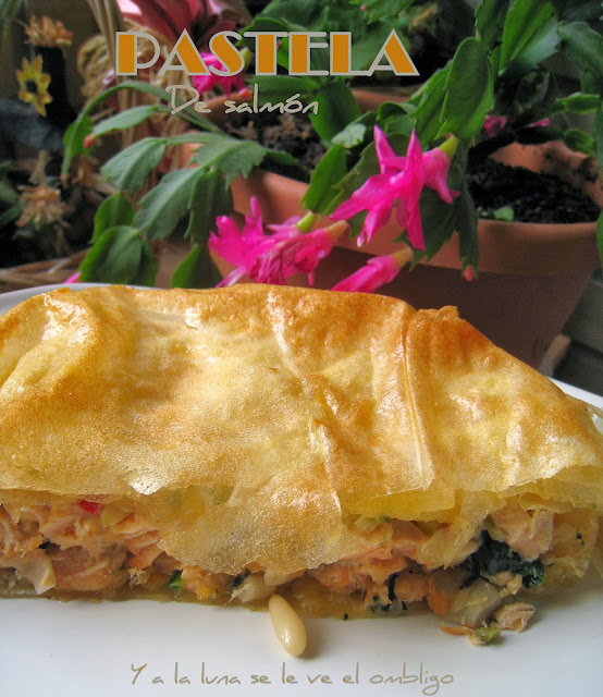 Y a la luna se le ve ve el ombligo...: Pastela