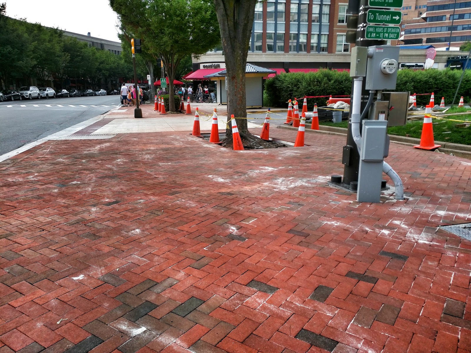 Robert Dyer @ Bethesda Row: Bethesda Row sidewalk construction update ...