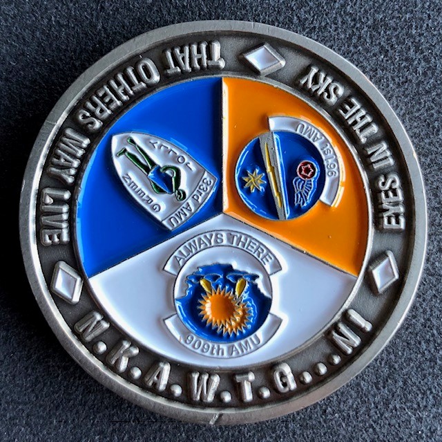 THE USAF RESCUE COLLECTION: USAF 718th AMXS Challenge Coin