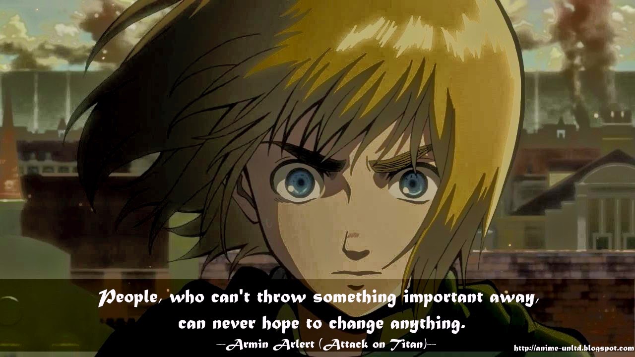 My Anime Review: Attack on Titans Quotes