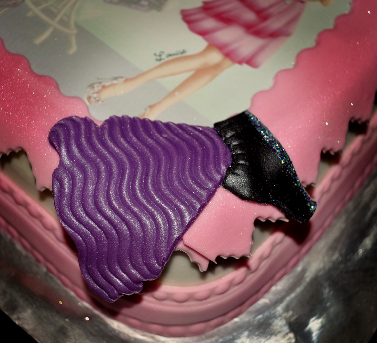 Delana's Cakes: Top Model Picture Cake