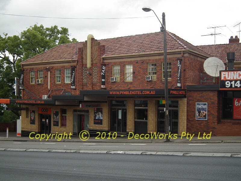 Sydney Art Deco Heritage: Pymble Hotel