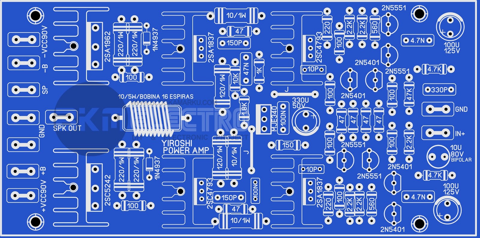 Inspirasi Gambar Pcb Power Lapangan, Skema Pcb
