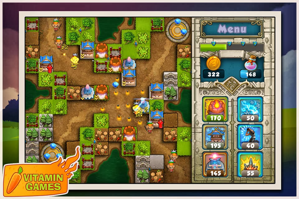 Apps do iPhone: Treasure Defense HD