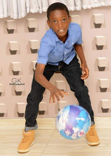 Son, Daughters : Kunle Poly and his children photos