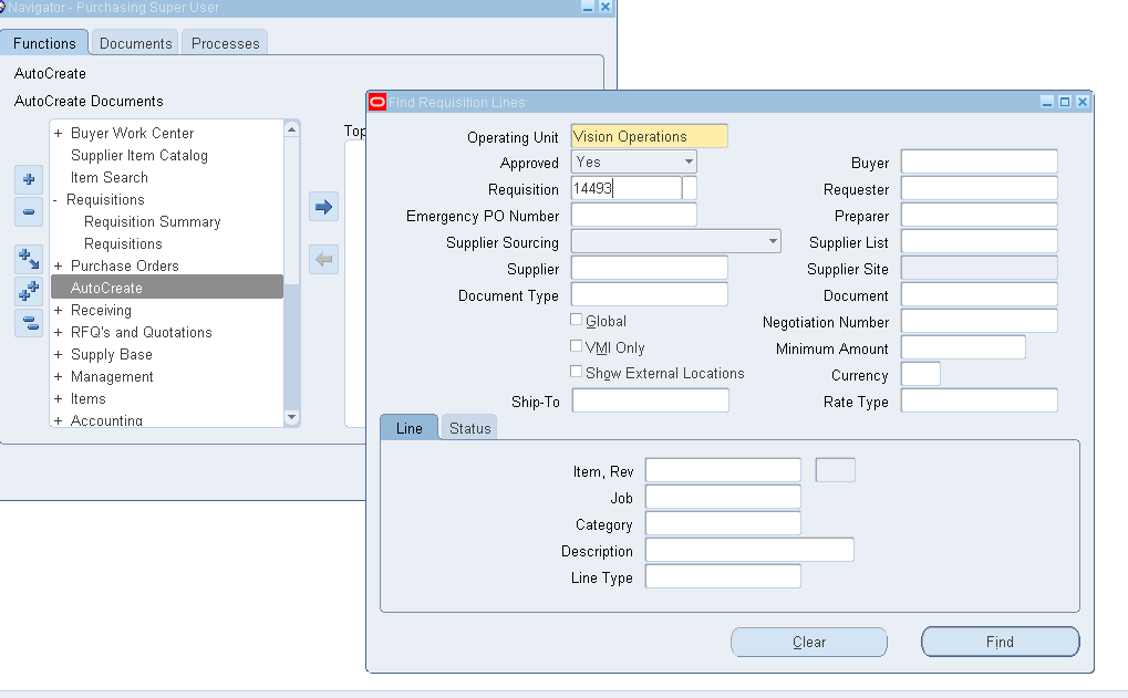 Oracle Applications :Purchasing REQUISITIONS Technical concepts - eBiz ...