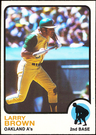 WHEN TOPPS HAD (BASE)BALLS!: MISSING IN ACTION- 1973 LARRY BROWN