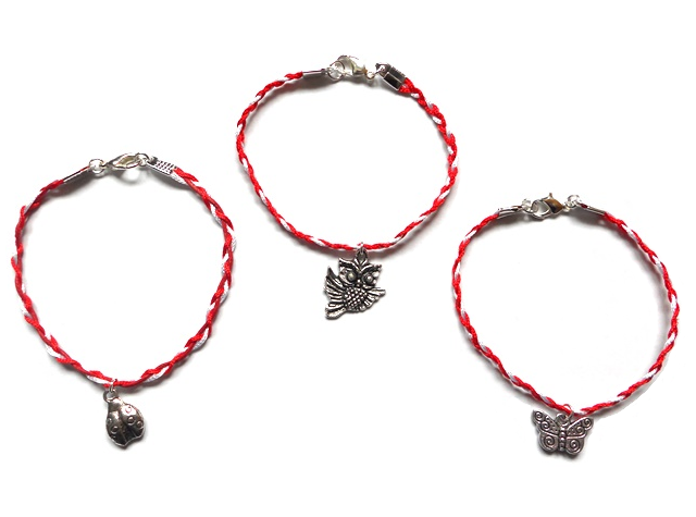 Bijuteriile Elizei - bijuterii handmade: Bratari martisor cu diverse ...