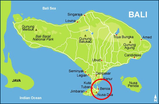Tempat Wisata Di Bali : Tanjung Benoa, Bali, Indonesia