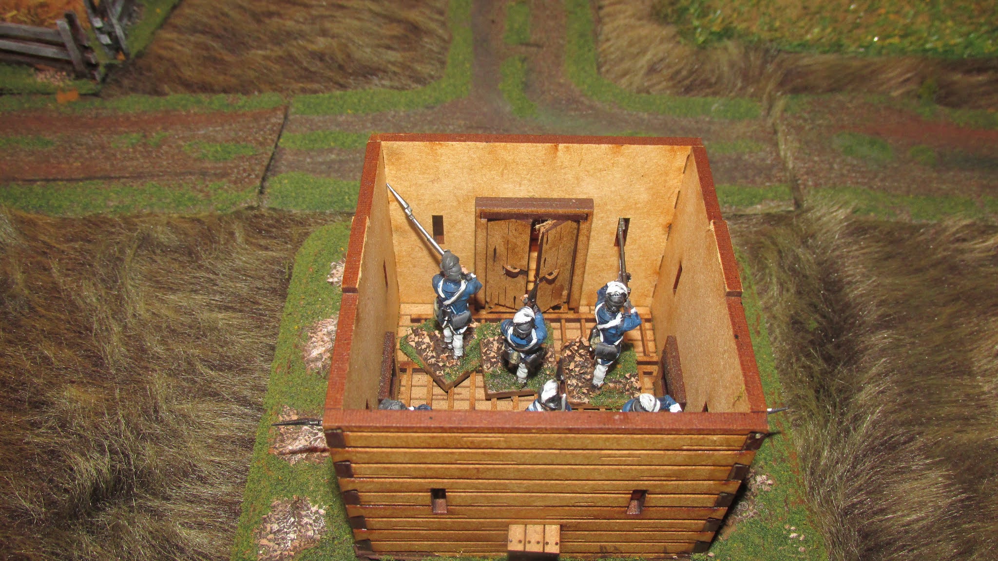 Winser's Wargaming Page: Take The Blockhouse! AWI Sharp Practice Game ...