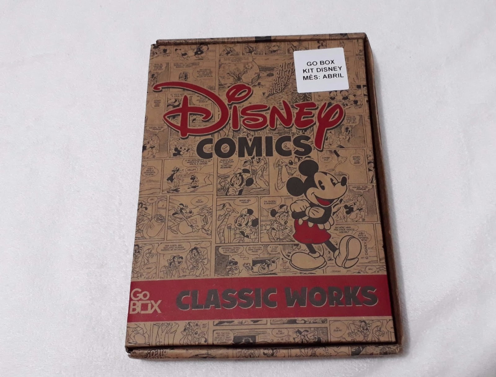 GO BOX Comic Disney - Abril