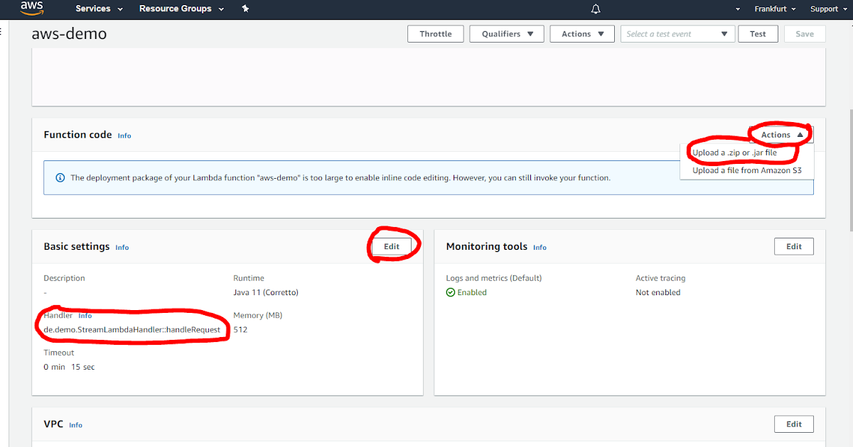 AWS lambda Services mit Spring Boot erstellen