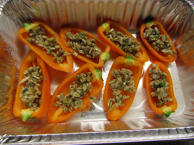 Mini-hakkeren: Mini peber snack