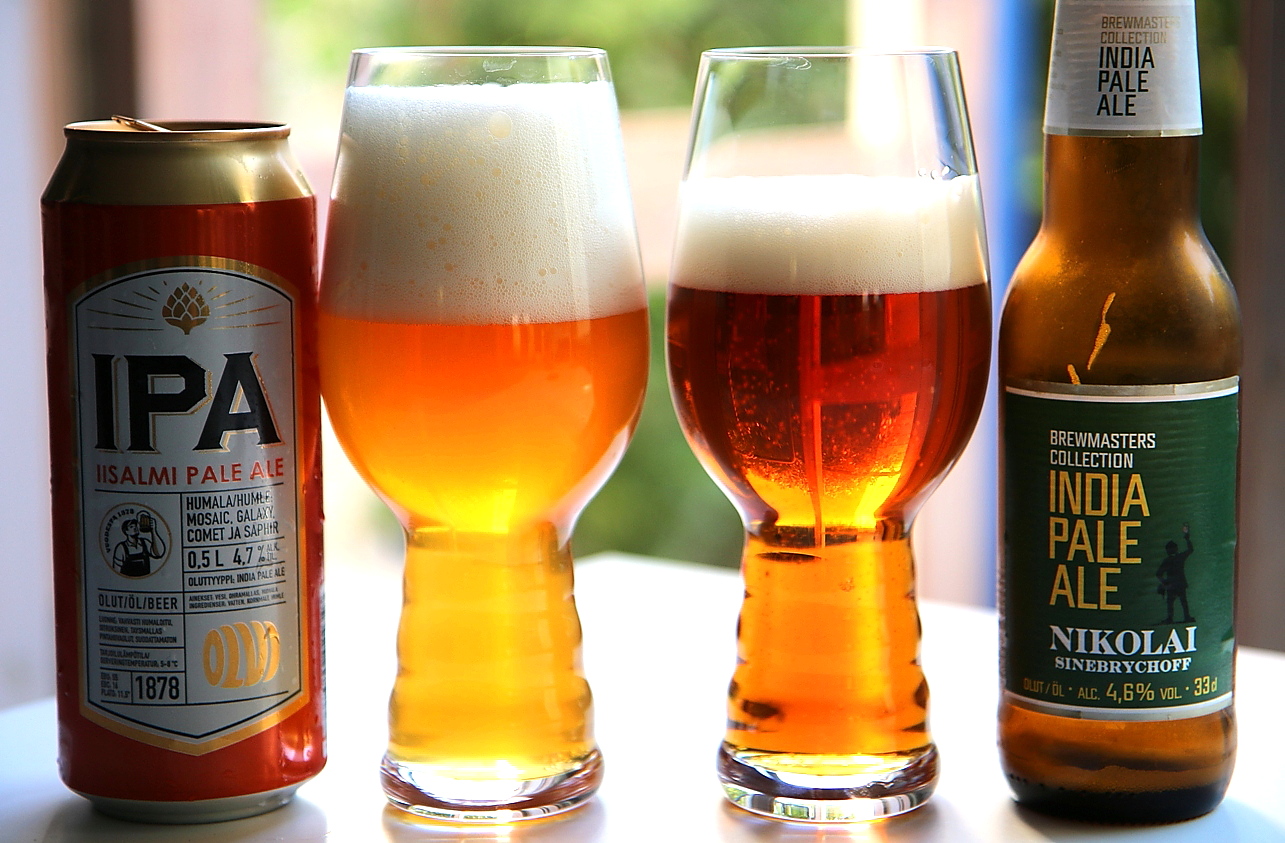 mushimalt: Olvi IPA vs. "Koff" IPA