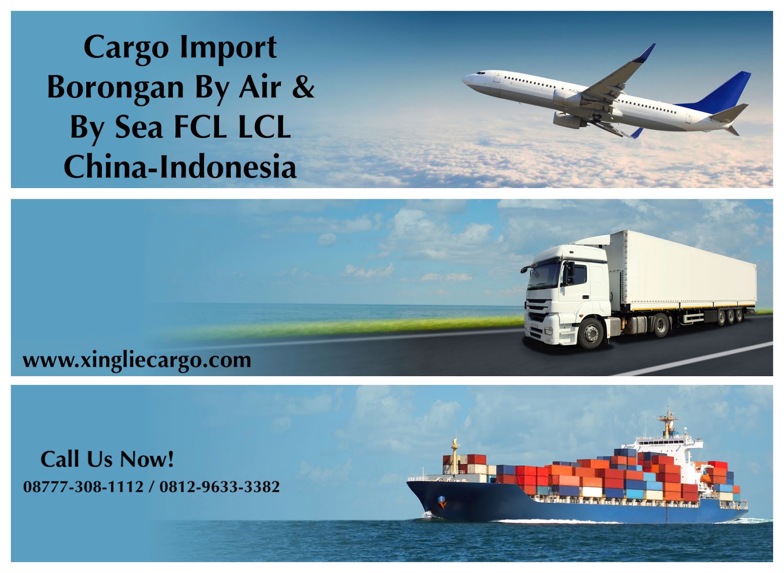 Cargo Import Borongan By Air & Sea FCL LCL China - Indonesia | By XING ...