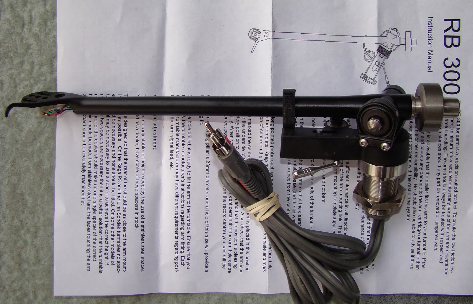 Rega RB300 tonearm SOLD