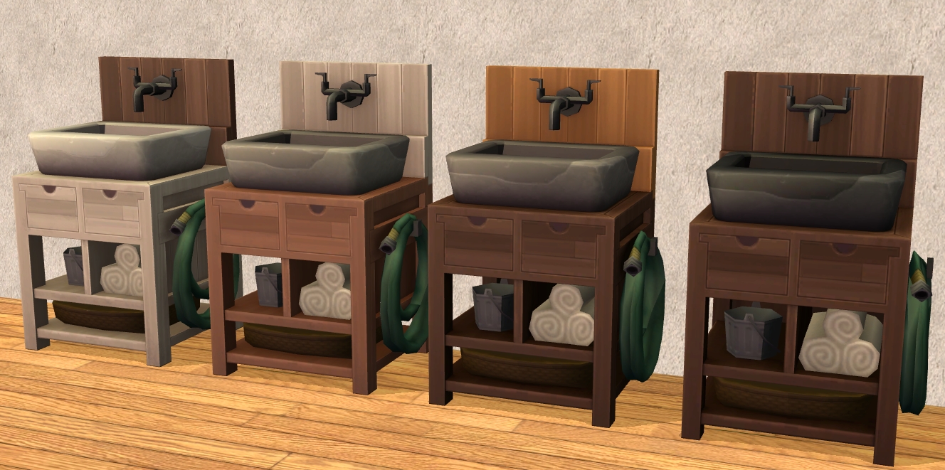 TheNinthWaveSims: The Sims 2 - TS4 Eco Lifestyle Outdoor Sink For The ...