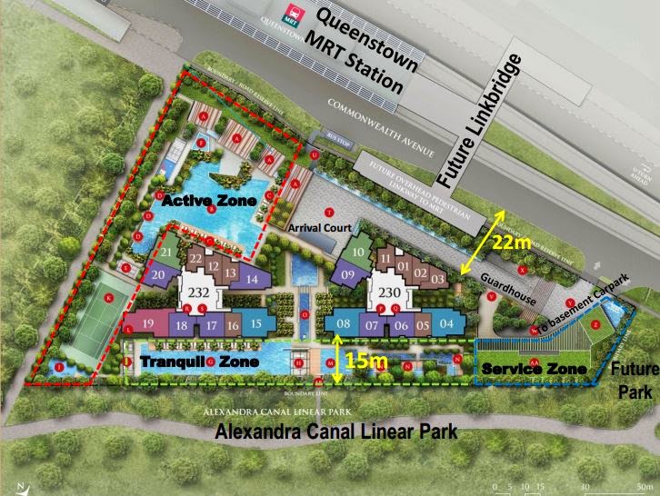 Commonwealth Towers @ Queenstown MRT: Site Plan