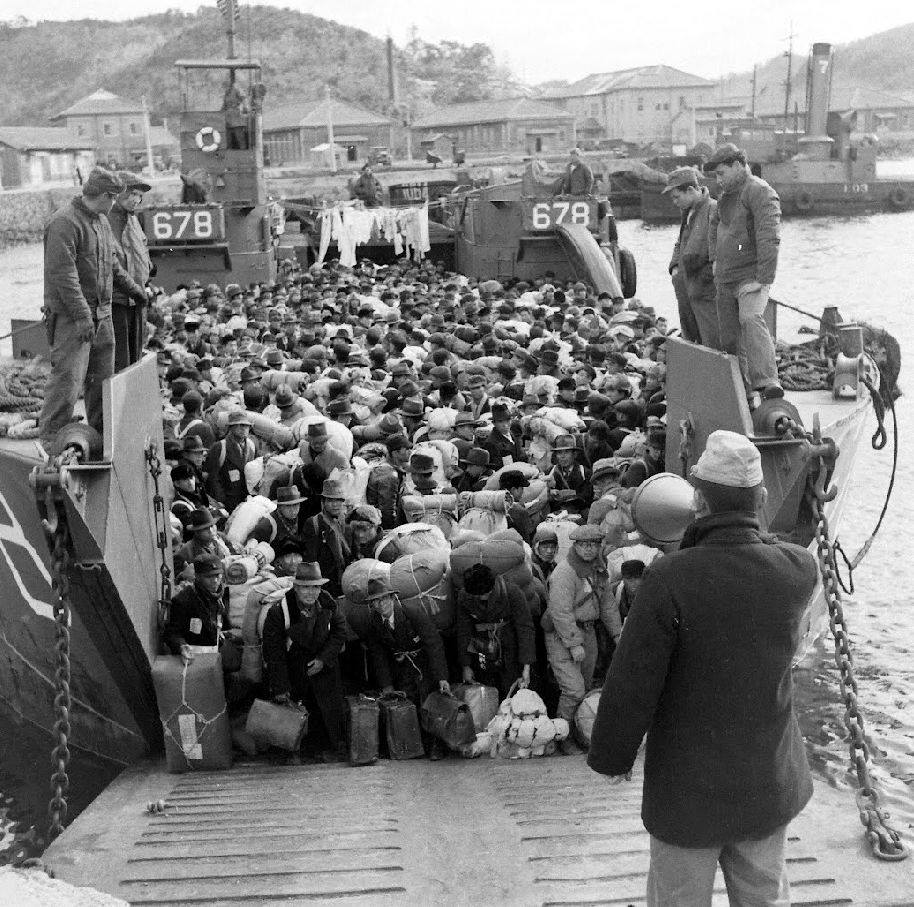 WW2 Wrecks by Pierre Kosmidis: Japanese PoW's returning home in 1946 ...