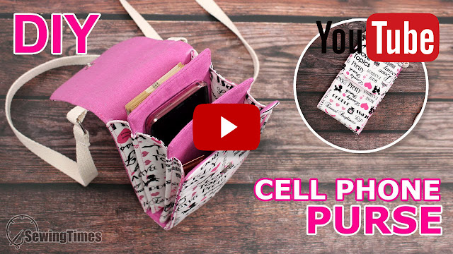 Diy Cell Phone Purse Bag Sewingtimes