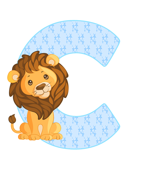 Kits imprimibles gratis : Abecedario león