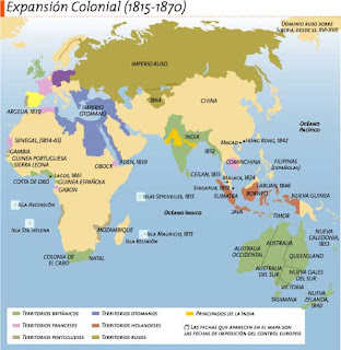 Las grandes potencias imperialistas del último cuarto del siglo XIX y ...