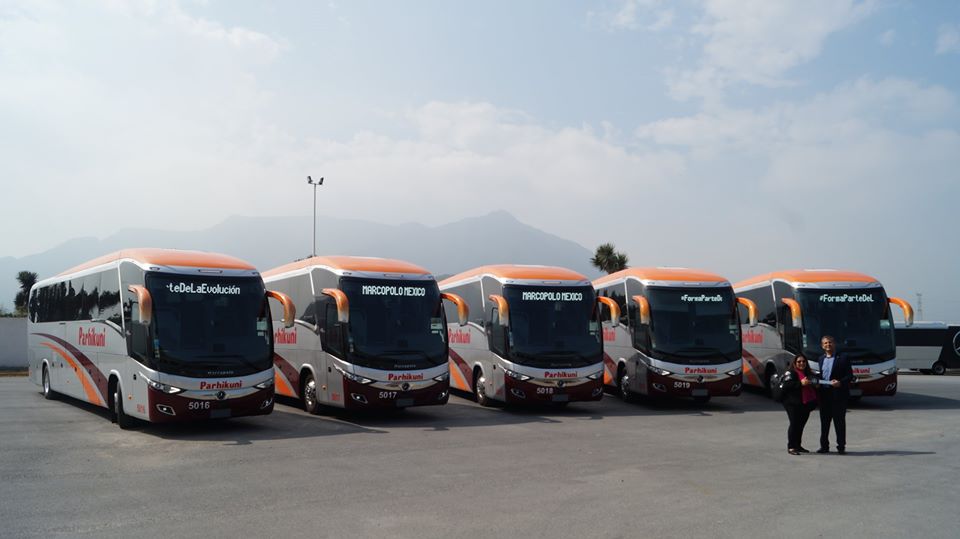 Seis nuevos autobuses en Destinos Parhikuni - Bus-México