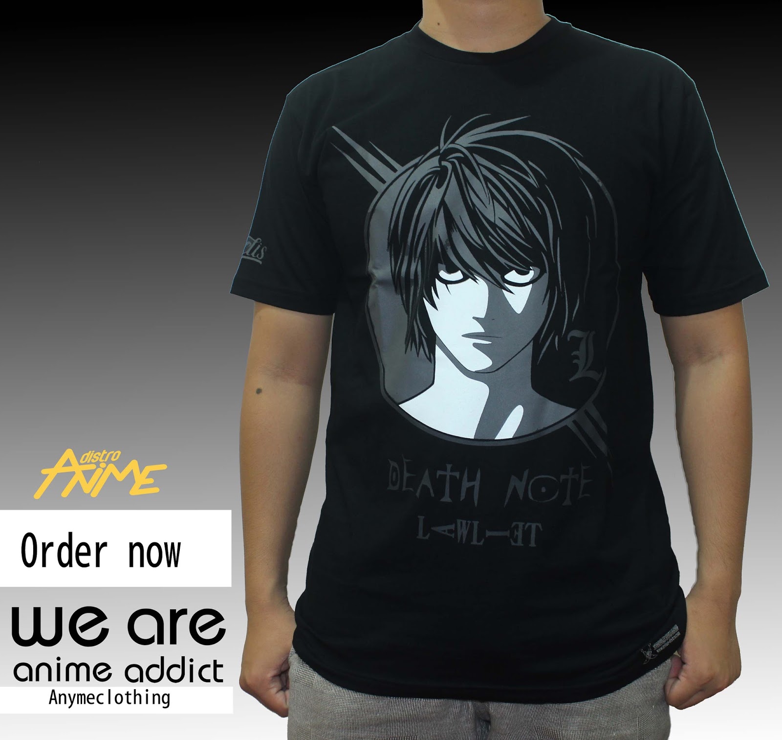 NimeTaku: Shirt Death Note L Lawliet