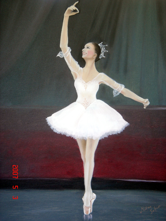 Feelings...: Balerina....o mica lebada dansand