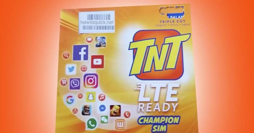 How to Activate new TNT LTE Prepaid SIM Card
