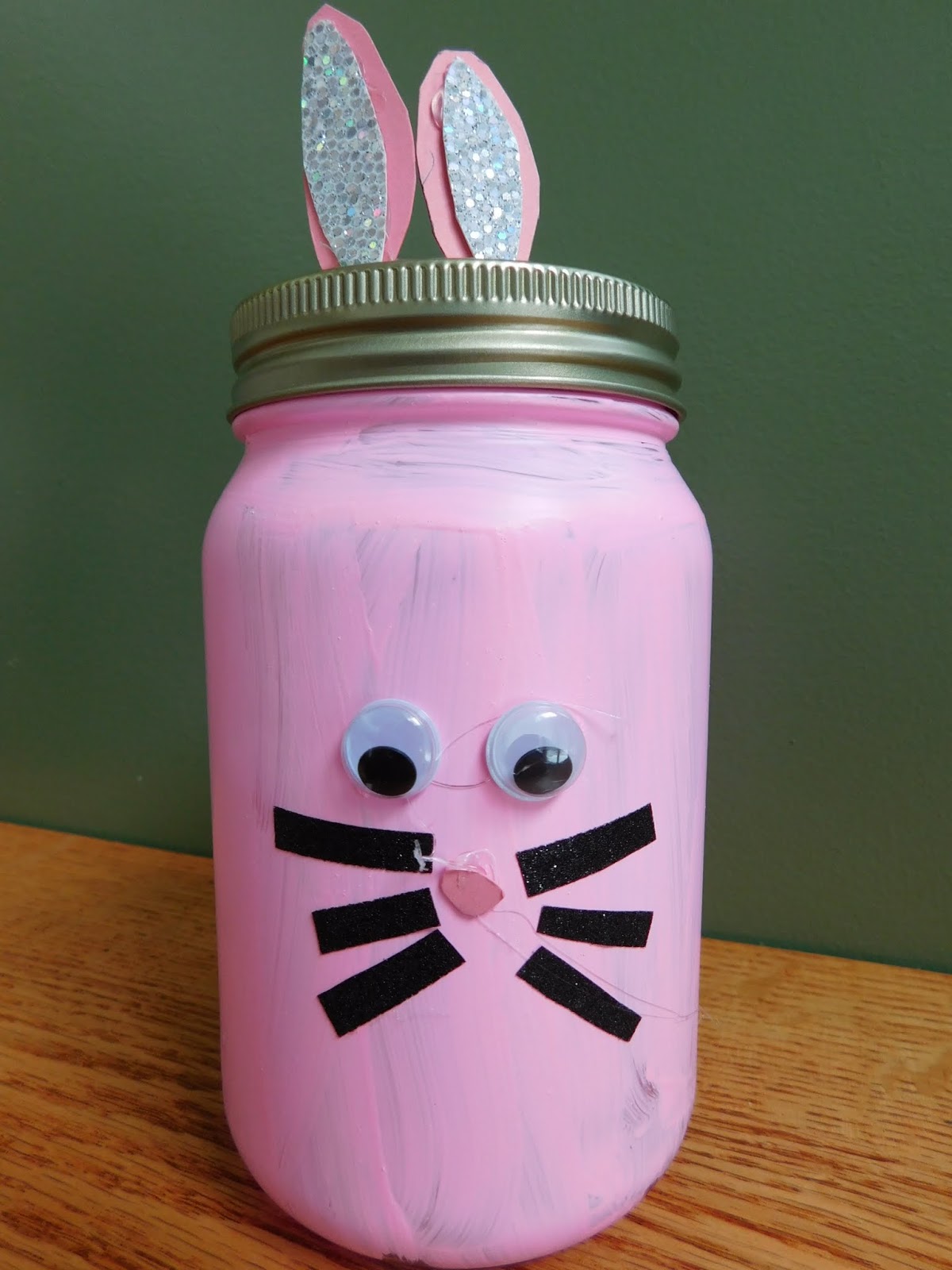 Mason Jar Bunny Craft