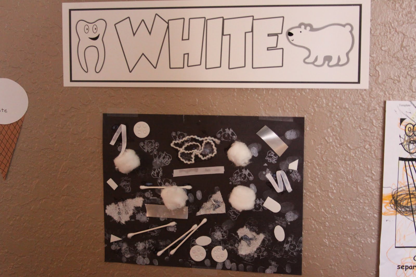 ORGANIZED CHAOS: Learning Colors - White