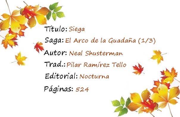 Los Libros de Renardel: Siega, de Neal Shusterman