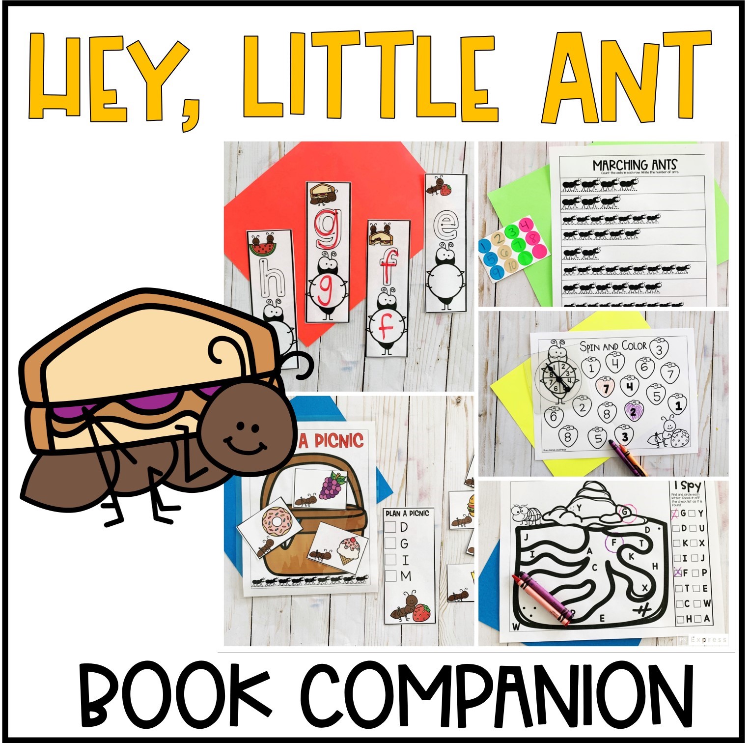 Preschool Book Companions | Busy Hands and Minds